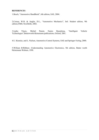 ME Automobile Syllabus (Anna University) 2017 Regulation | PDF