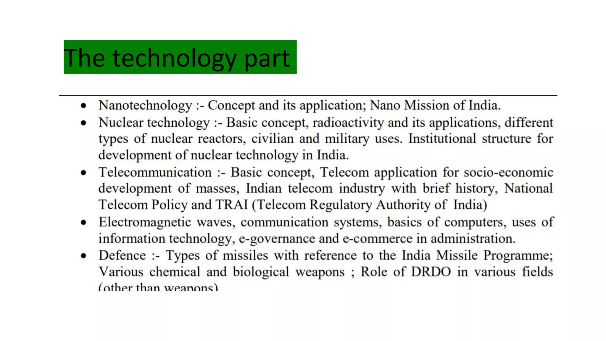 science and technology | PPT