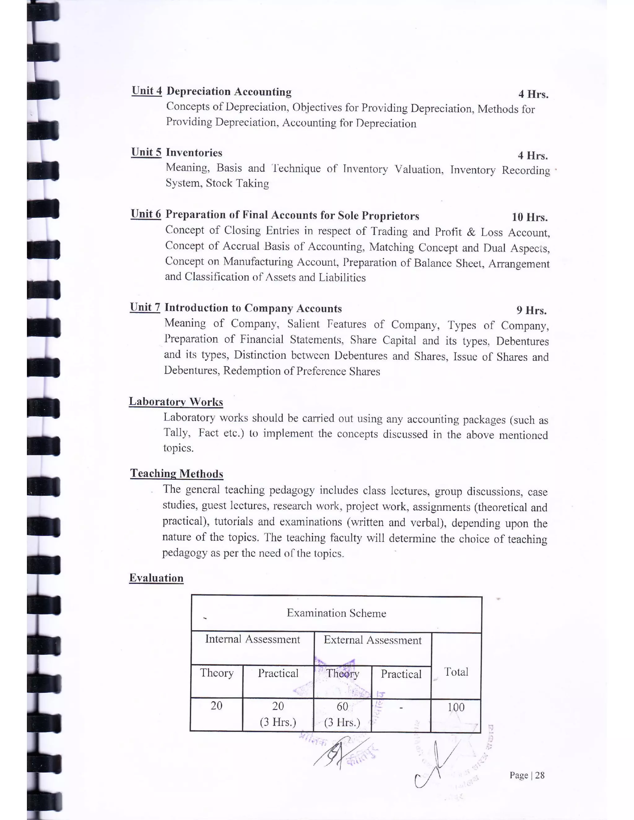 Syllabus BCA_Tribhuvan University | PDF