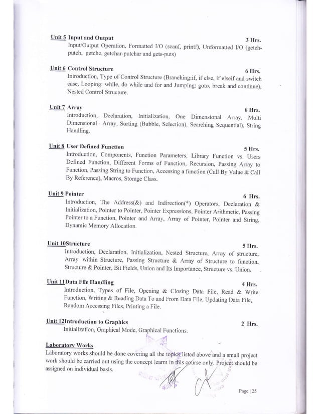 Syllabus BCA_Tribhuvan University | PDF