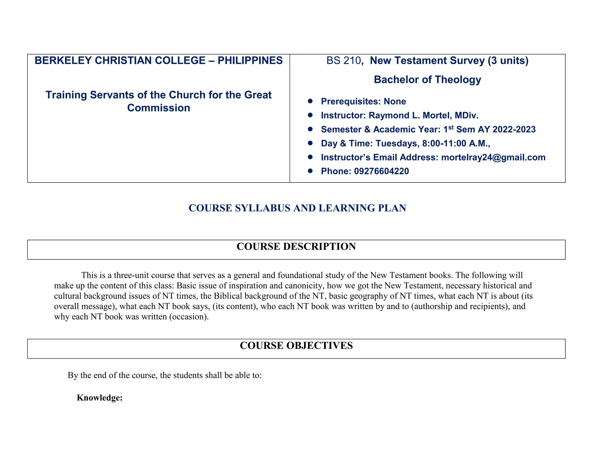 Syllabus-in-NEW-Testament-Survey (1).docx