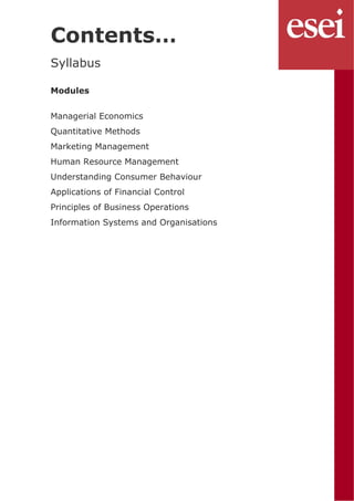 Syllabus International Advanced Diploma In Business | PDF