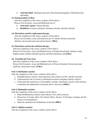 B Pharmacy Syllabus TU | PDF