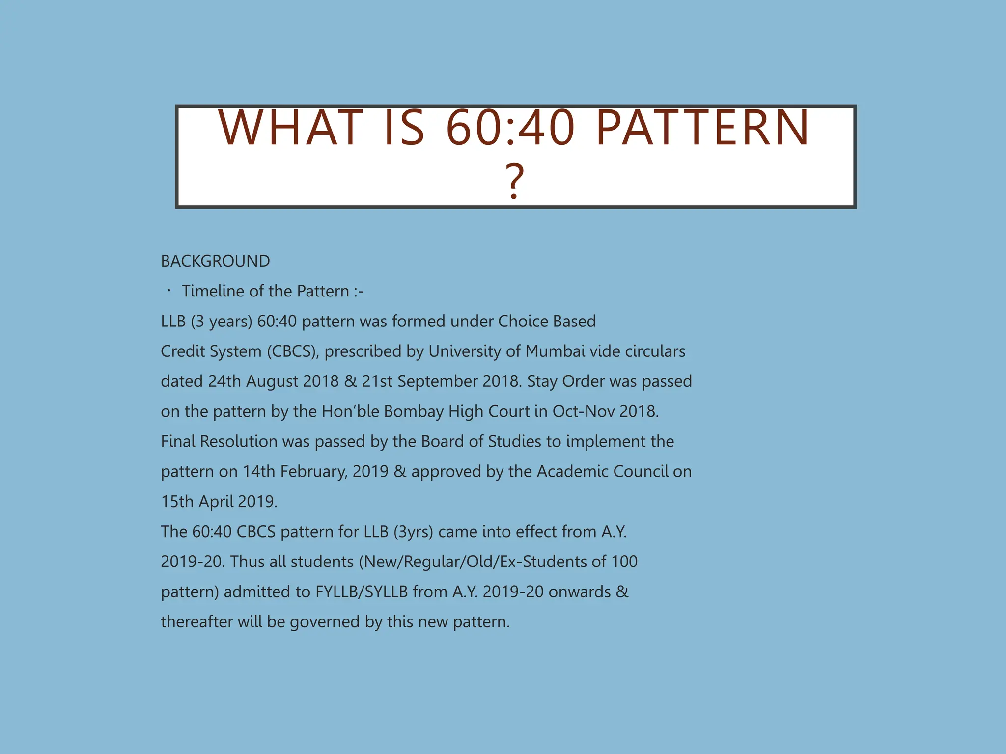 Syllabus of LLB 60:40 pattern in mumbai university.pptx