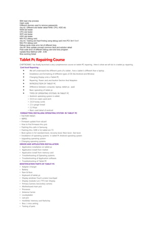 Laptop Chip level repairing(CPU section) | PDF