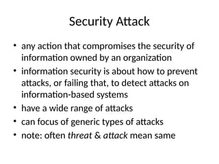 syllabus of information security for 6th semester | PPTX