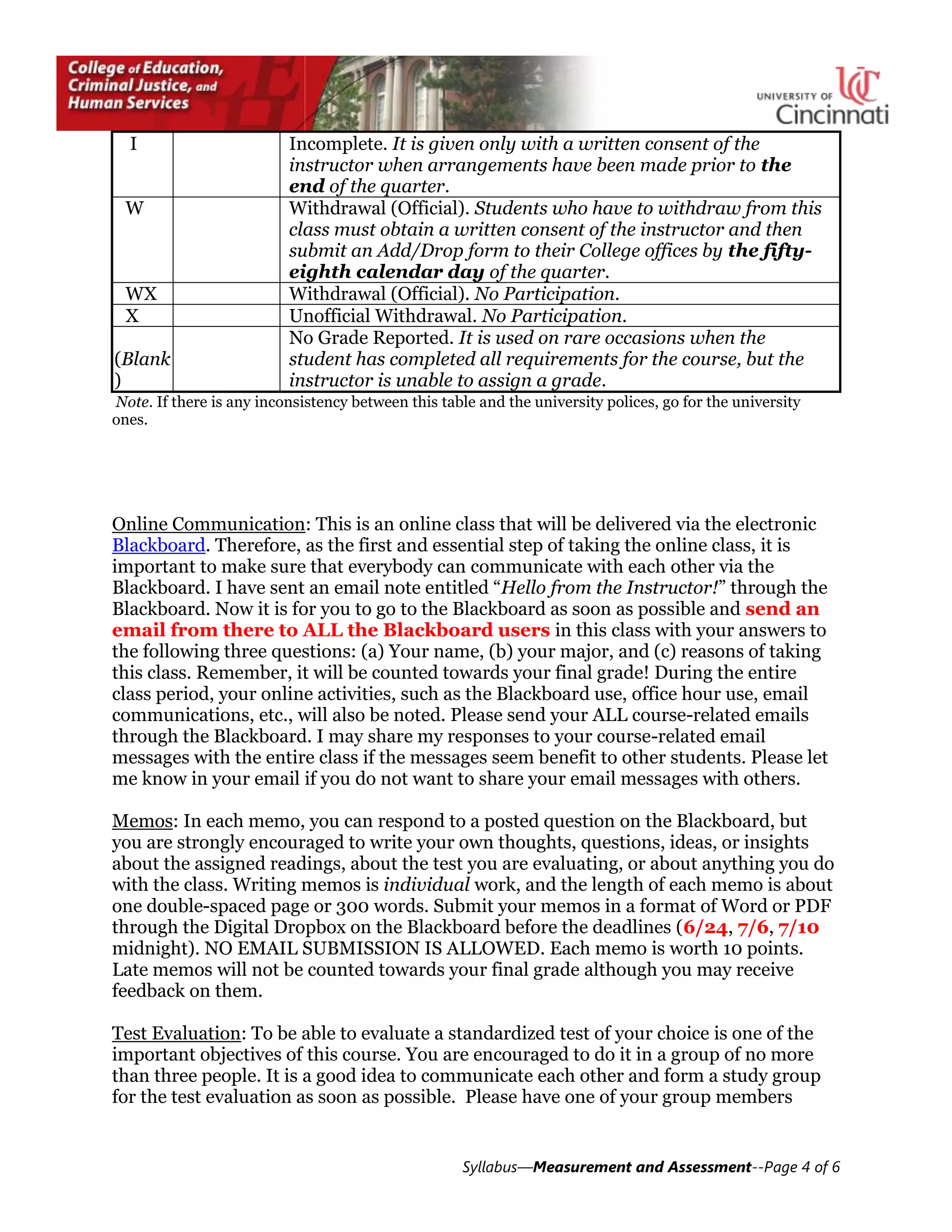 Syllabus (EDST 721 U09) | PDF