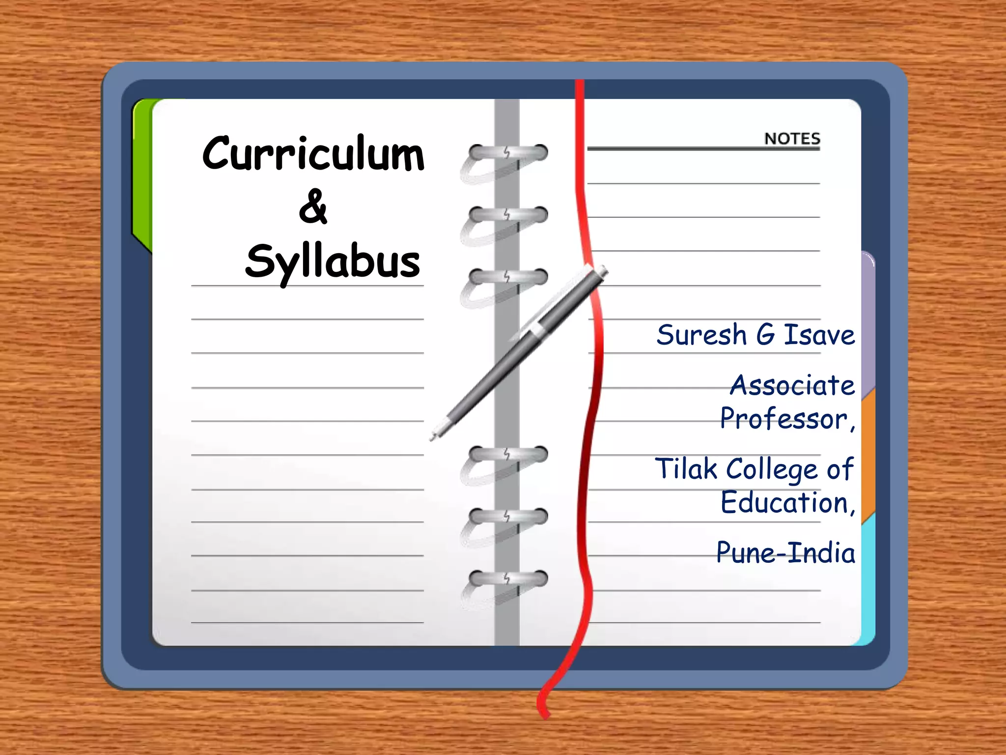 Syllabus and Curriculum | PPT