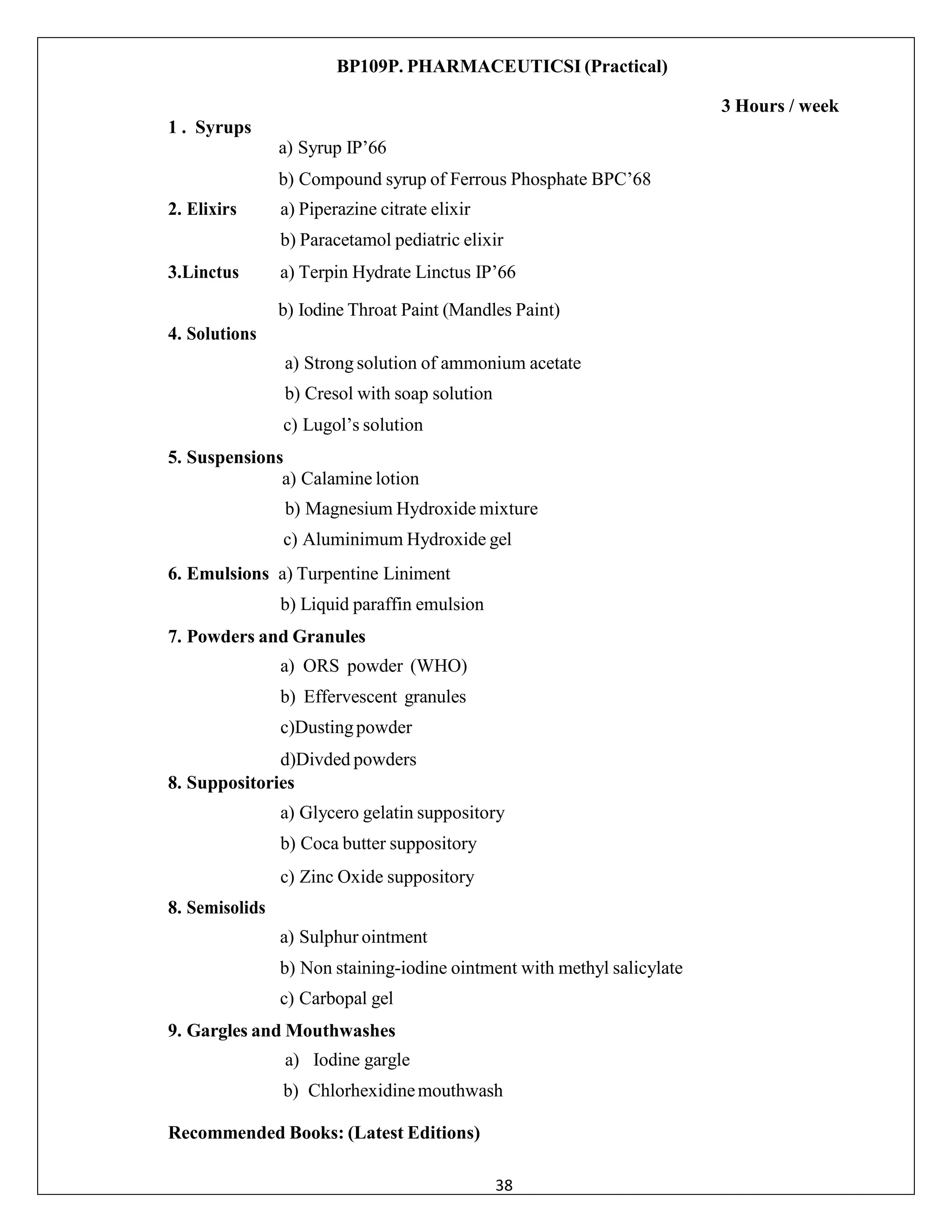 Syllabus_B_Pharm for b pharm student studing under Rajiv Gandhi University of Health and Science ...