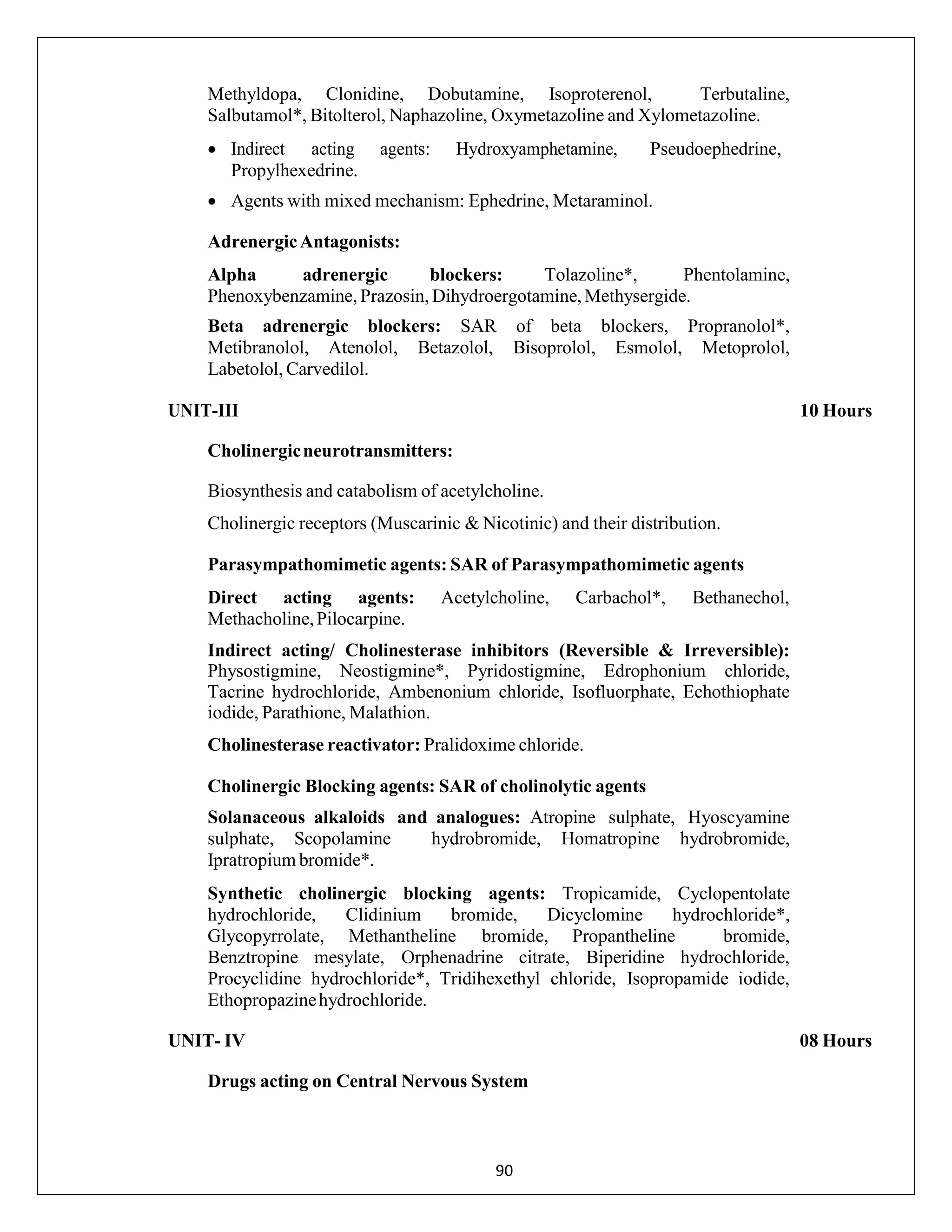 Syllabus_B_Pharm for b pharm student studing under Rajiv Gandhi ...