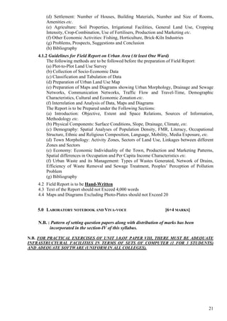 Syllabus ba/bsc geography of Burdwan University | PDF