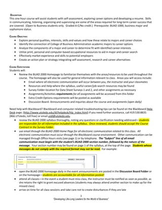 Syllabus Buad 2000 S09 Tuesday | DOC