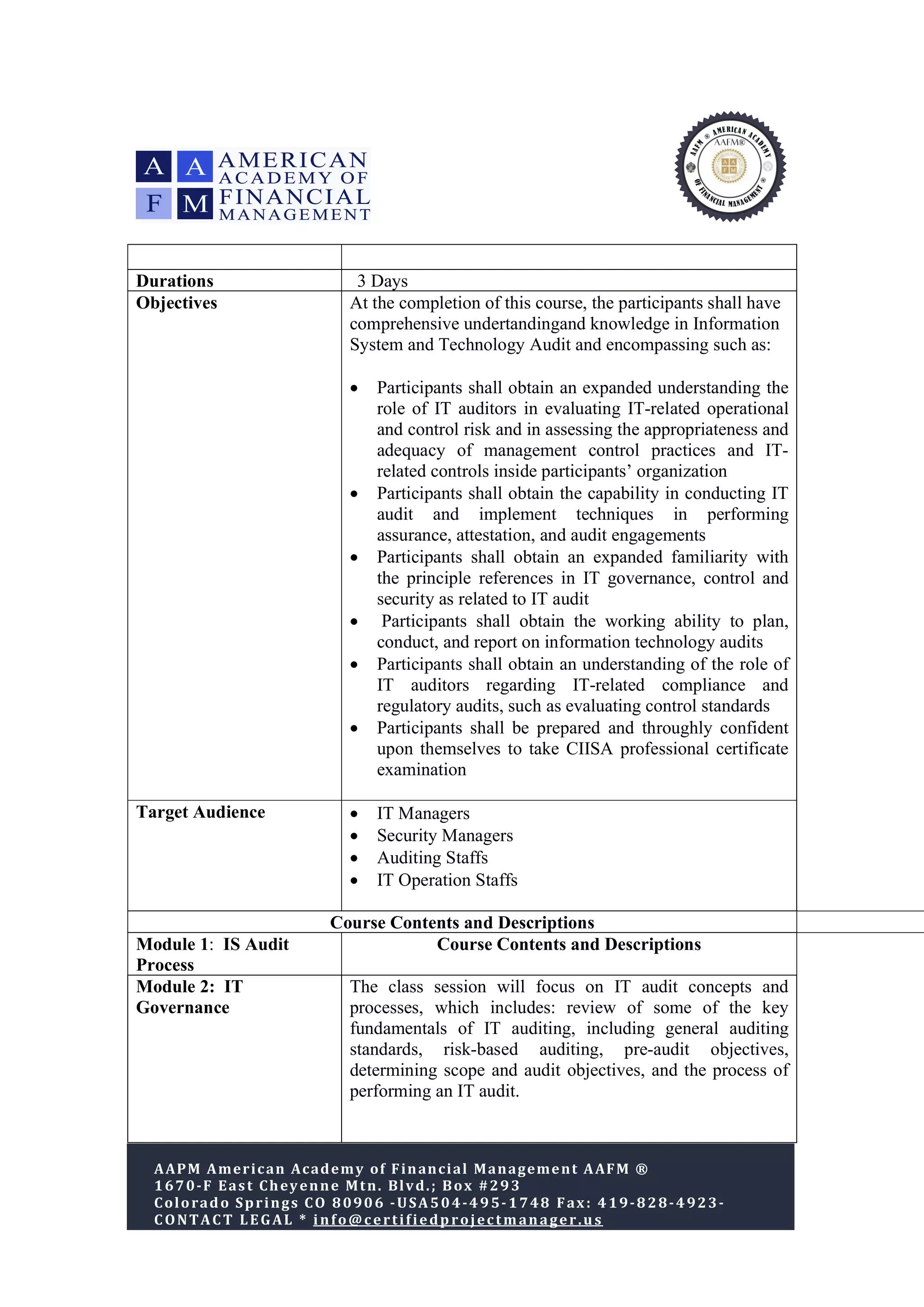 Syllabus CIISA ( Certified Internasional Information System Auditor ).pdf