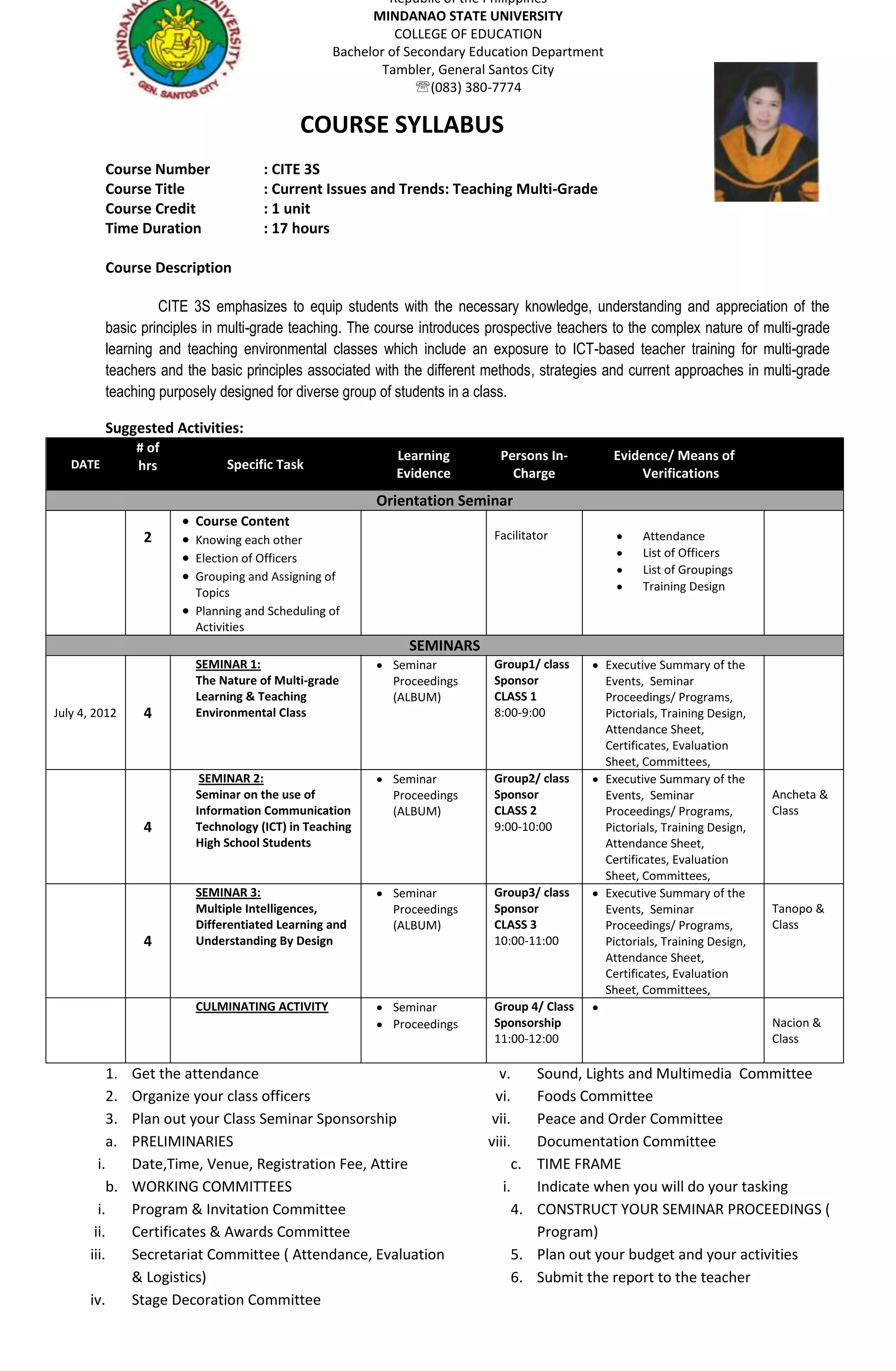 Syllabuscite3scurrenttrendsandissuest 110615070345-phpapp02 | DOCX ...