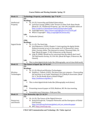 Communication and Technology Syllabus | PDF | Computer Software and ...