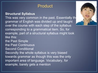 Syllabus design & materials development | PPTX