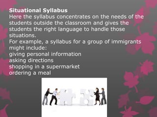 Syllabus design & materials development | PPTX