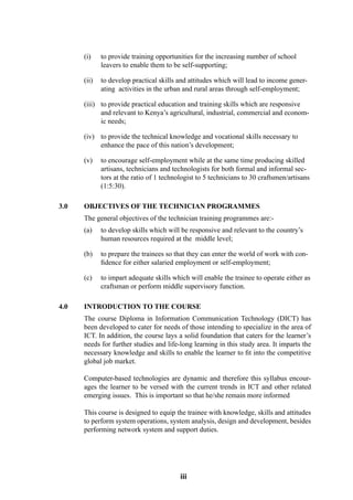 Syllabus diploma ict [1](1) | PDF