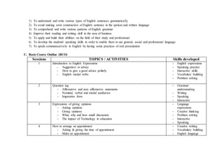 Syllabus english 4 | PPT