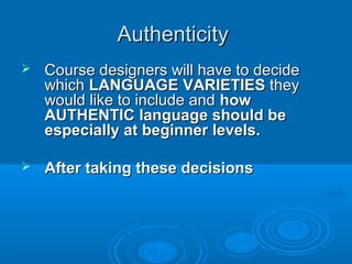 Syllabuses and coursebooks | PPT