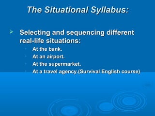 Syllabuses and coursebooks | PPT