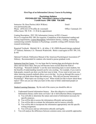 Syllabus Example | DOC