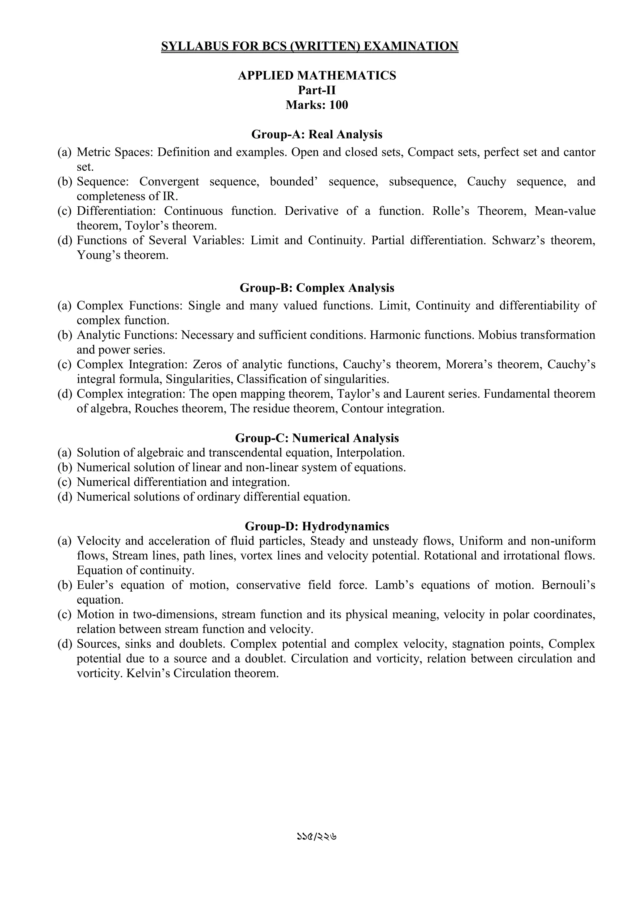 SYLLABUS FOR BCS (WRITTEN) EXAMINATION.pdf