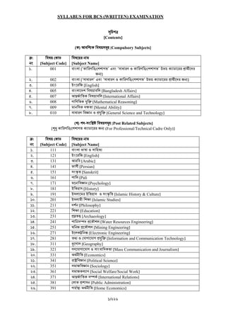 SYLLABUS FOR BCS (WRITTEN) EXAMINATION.pdf