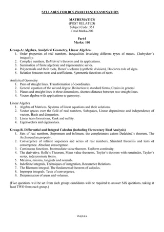 SYLLABUS FOR BCS (WRITTEN) EXAMINATION.pdf