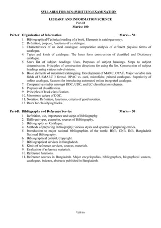 SYLLABUS FOR BCS (WRITTEN) EXAMINATION.pdf