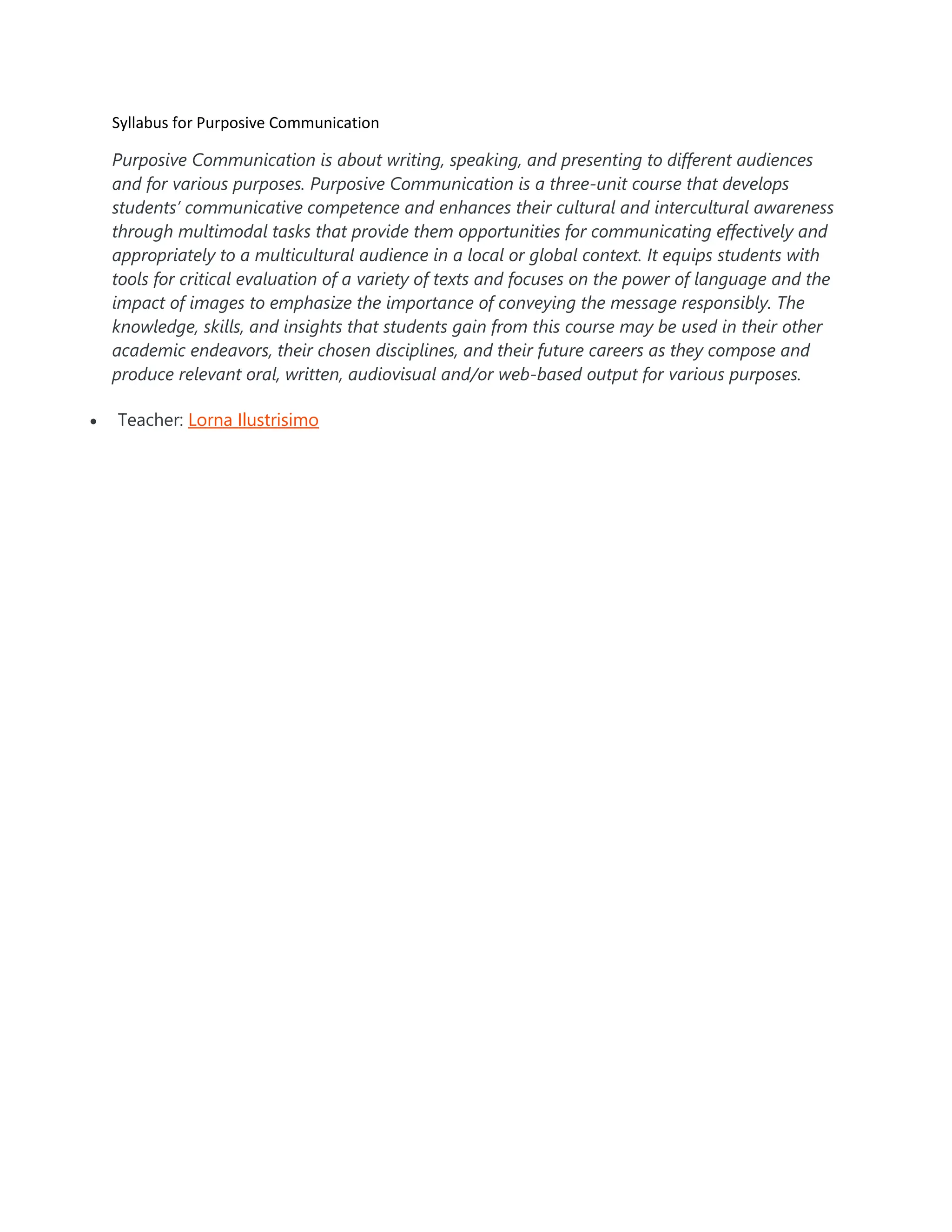 Syllabus for Purposive Communication.docx