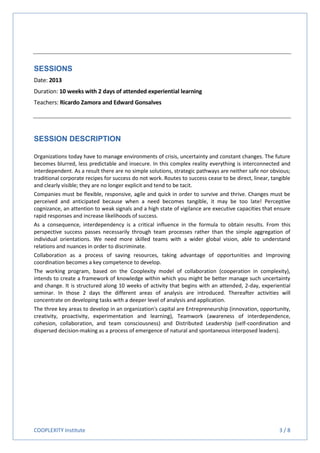 Syllabus High Performance Teams Certification | PDF