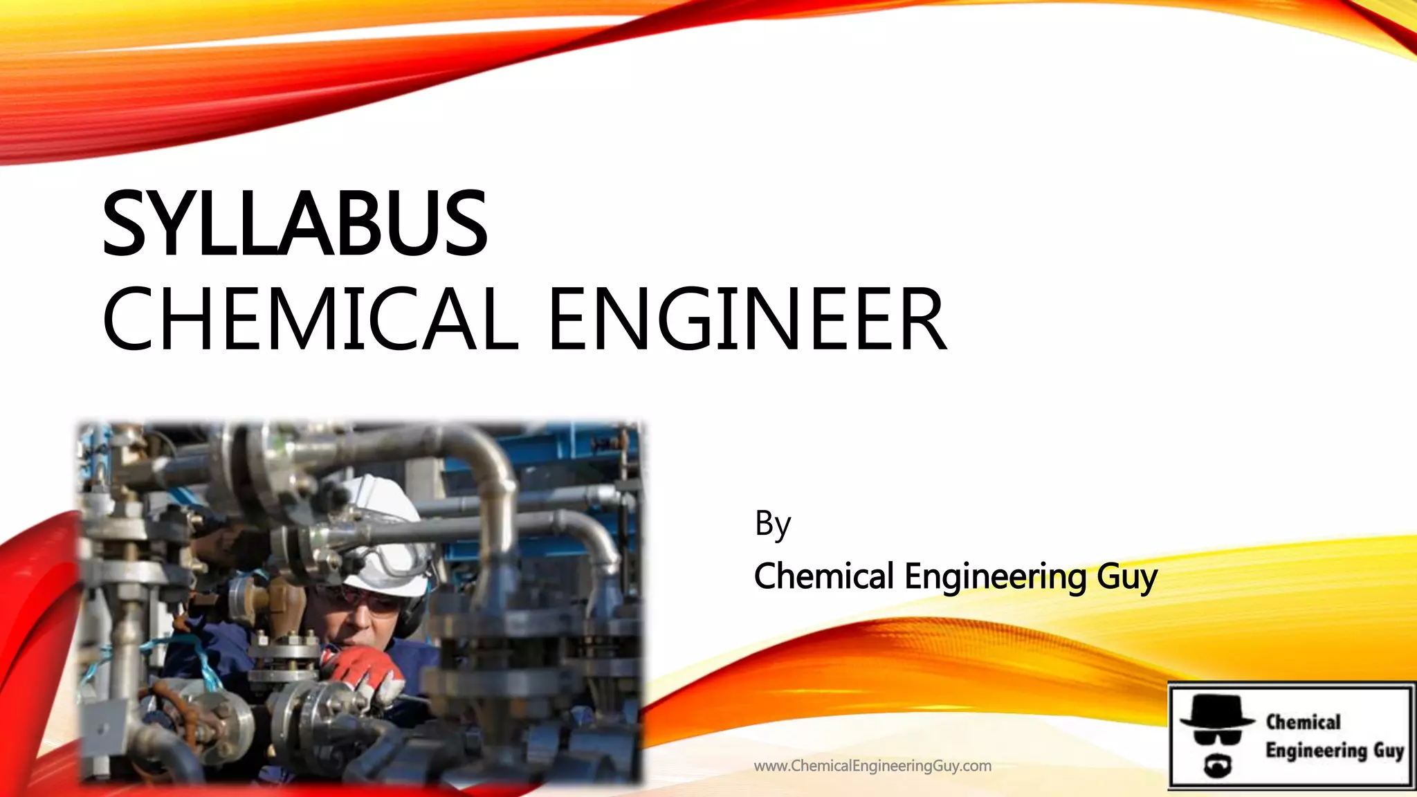 Chemical Engineering Syllabus Explained | PPTX