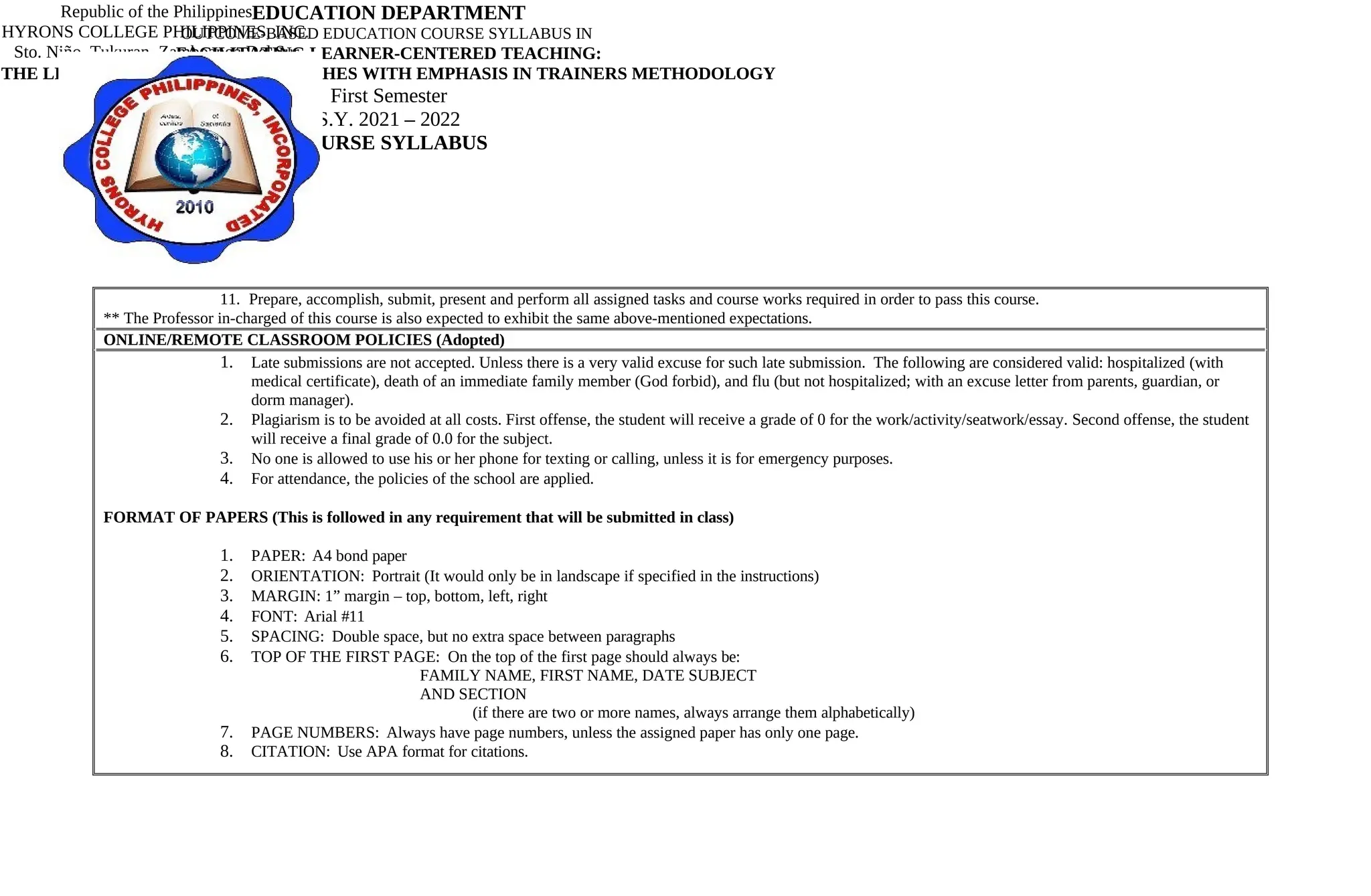 Syllabus_of_Facilitating_Learner___Centered_Teaching_with_empasis_in_TM ...