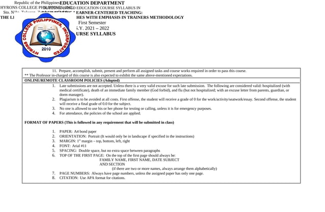 Syllabus_of_Facilitating_Learner___Centered_Teaching_with_empasis_in_TM__FINAL.docx.docx ...