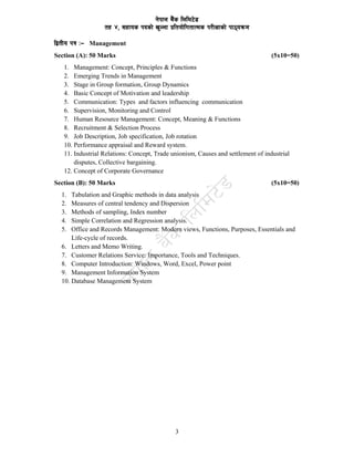 Nepal Bank Limited Syllabus for All Level | PDF