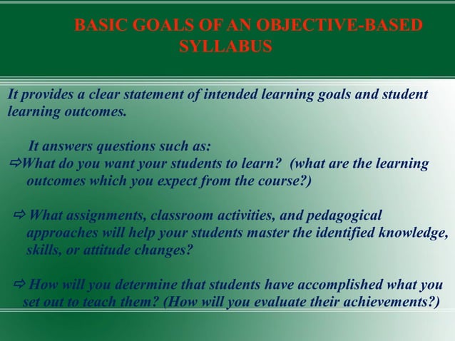 Seminar in Syllabus Making | PDF | Educational Assessment | Education