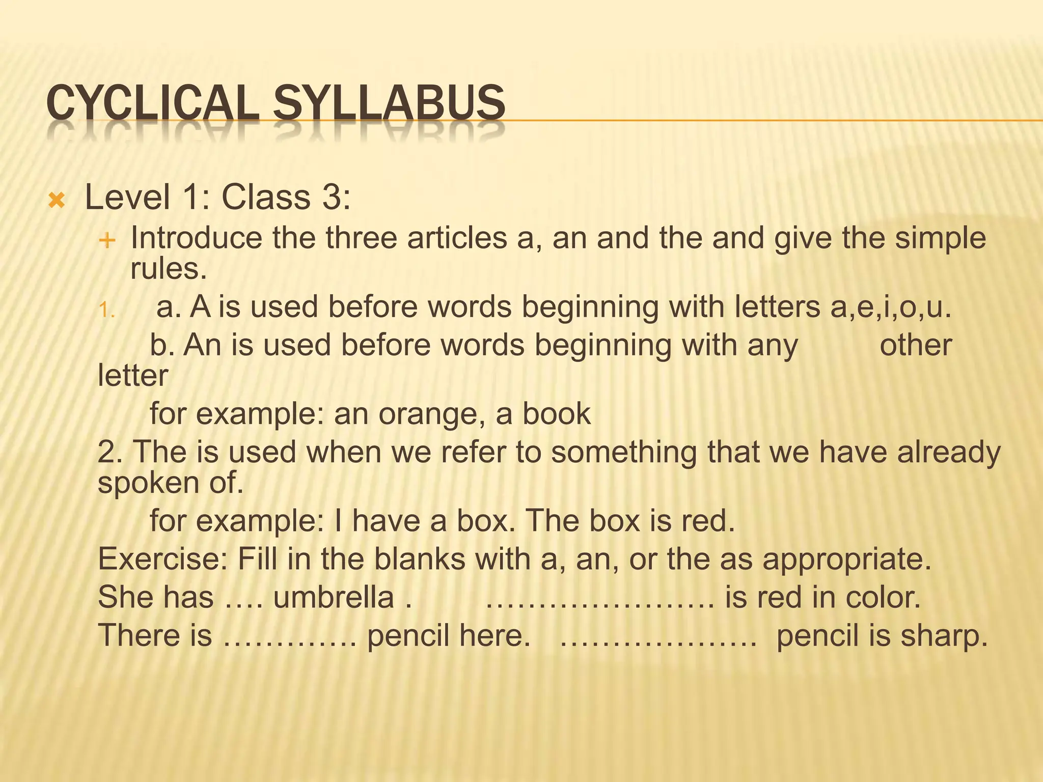 Syllabus Shapes Presentation and its affect | PPT