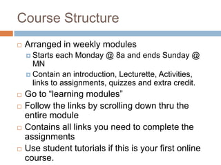 Syllabus summary.f2013 | PPT