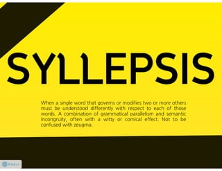 Syllepsis | PDF