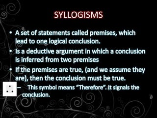 Syllogisms | PPTX
