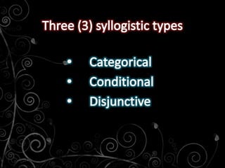 Syllogisms | PPTX
