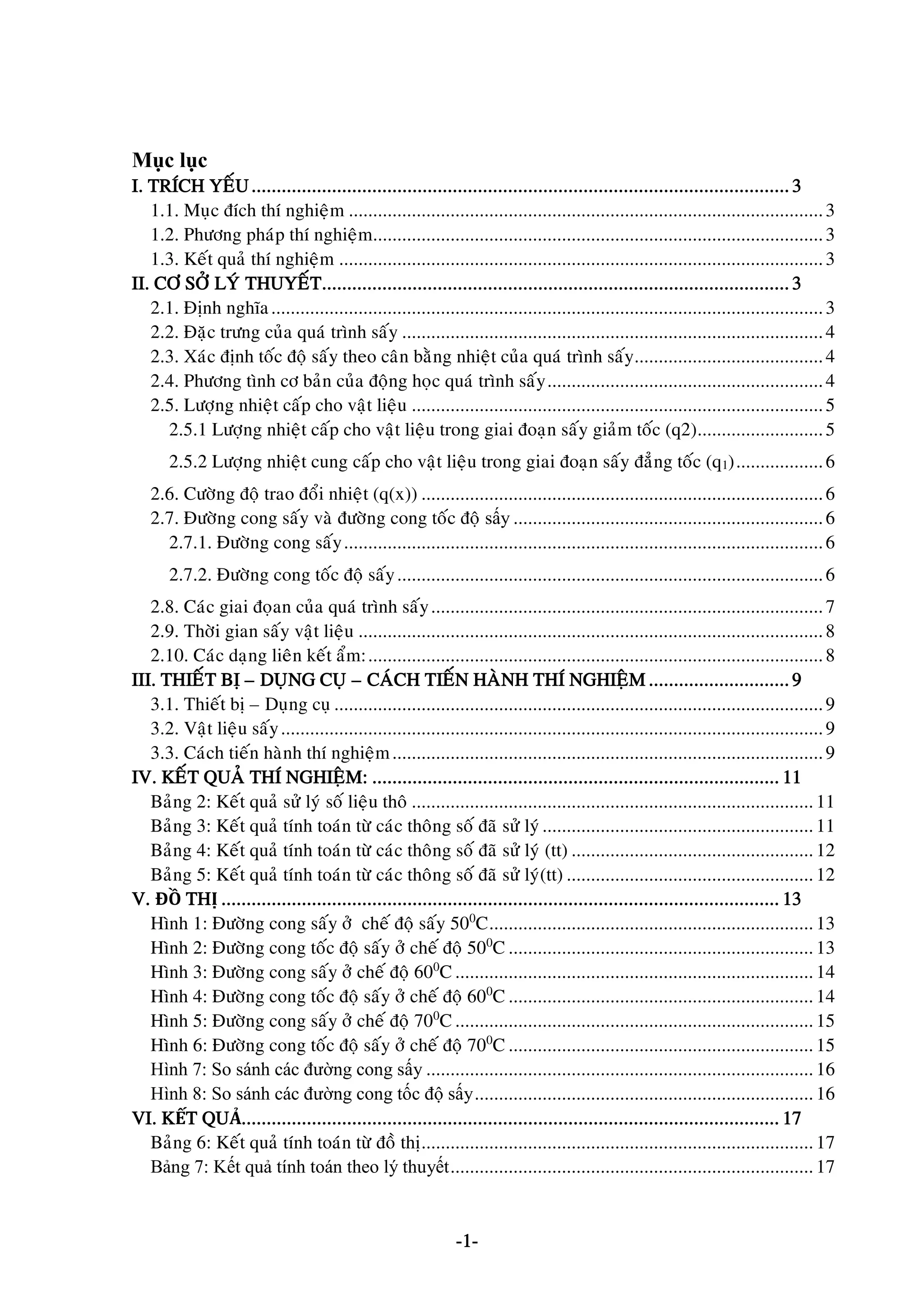 Sấy đối lưu | PDF