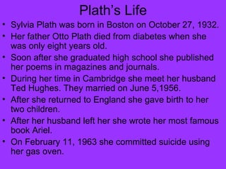 Sylvia Plath | PPT