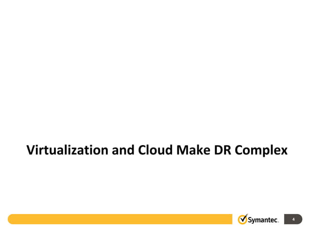 Symantec 2010 Disaster Recovery Study | PPT
