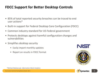 Symantec control compliance suite | PPT