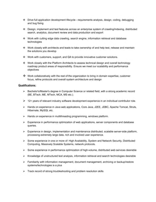 Senior level roles at Symantec | DOC