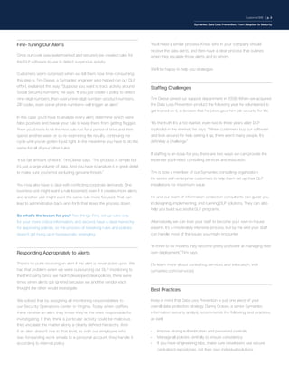 Symantec Data Loss Prevention- From Adoption to Maturity | PDF