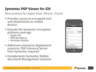 Symantec Deepens Encryption Offerings | PDF | Operating Systems ...