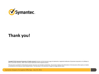 Symantec Deepens Encryption Offerings | PDF | Operating Systems ...